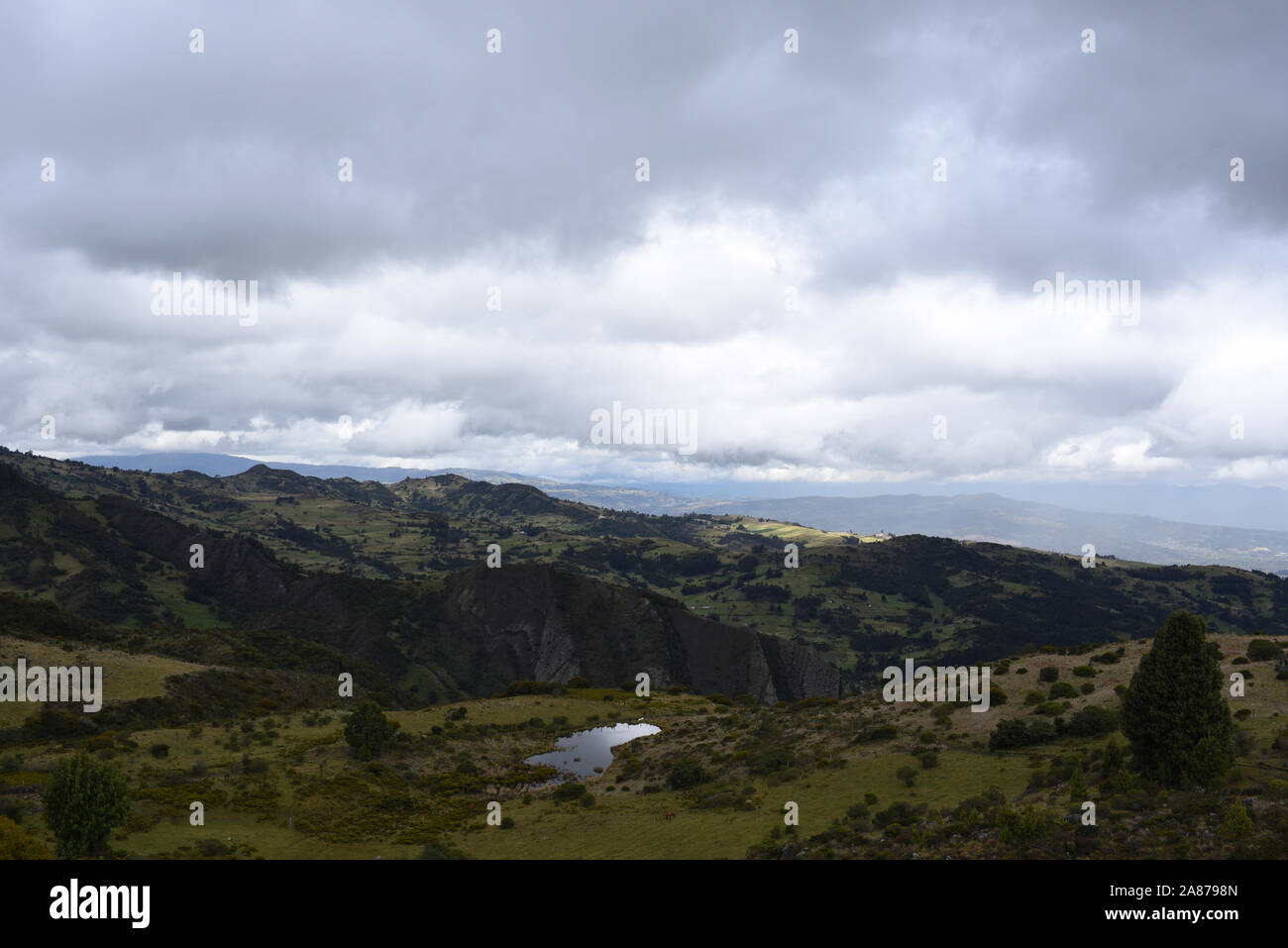 Colombian alpine landscape hi-res stock photography and images - Alamy