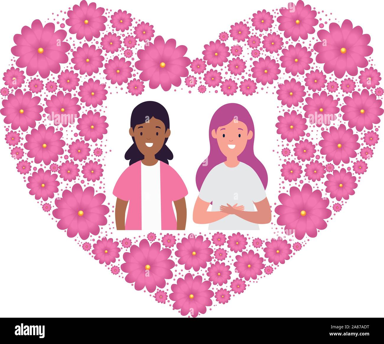 Cartoon women botany hi-res stock photography and images - Alamy