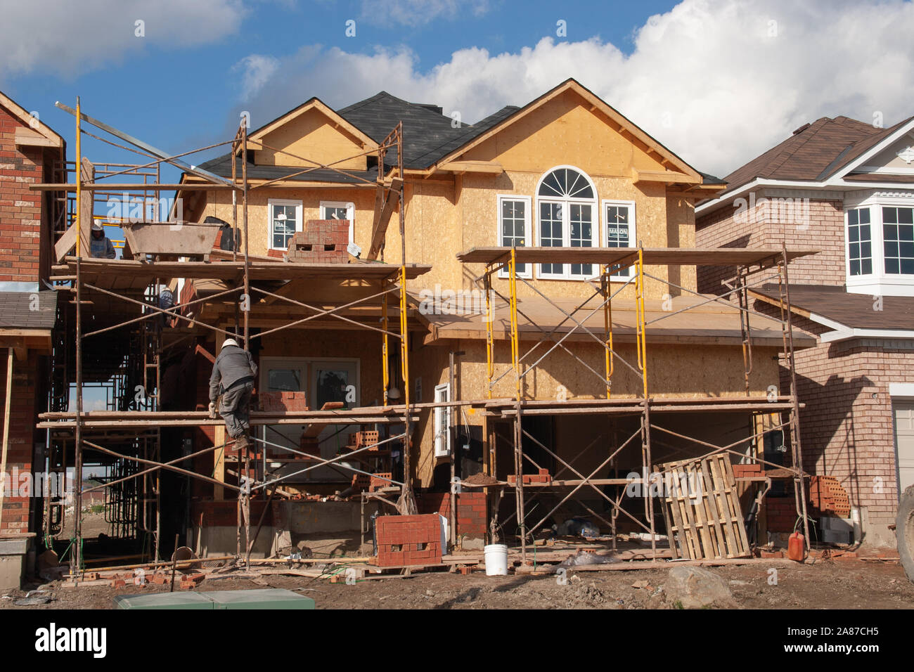 construction site in Canada back to 2006 Stock Photo - Alamy