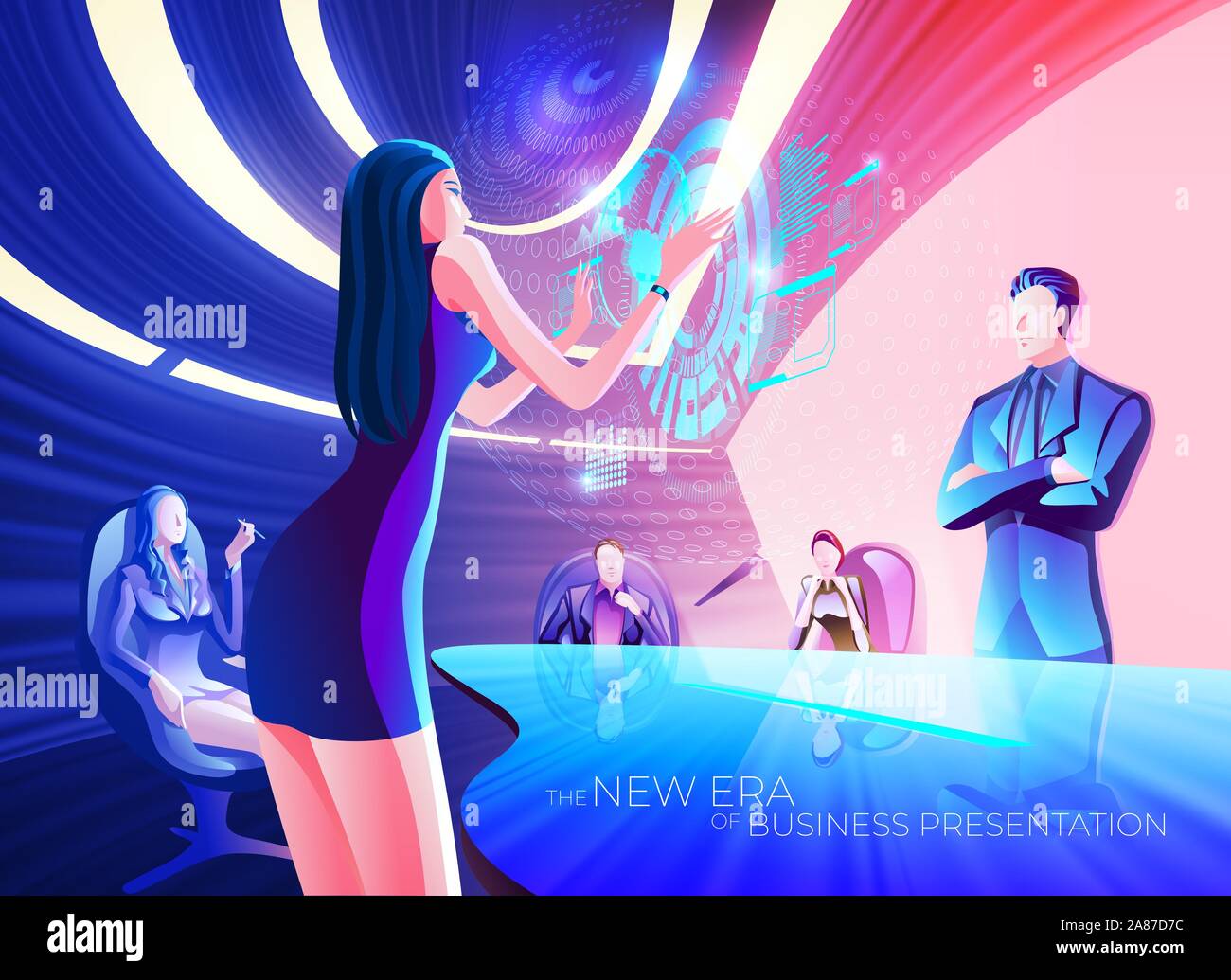 Intelligence interactive Stock Vector Images - Alamy