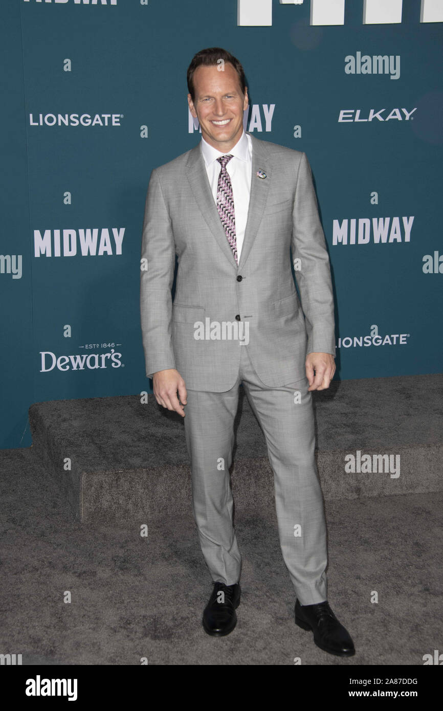 November 5, 2019, Los Angeles, California, USA: PATRICK WILSON attends ...