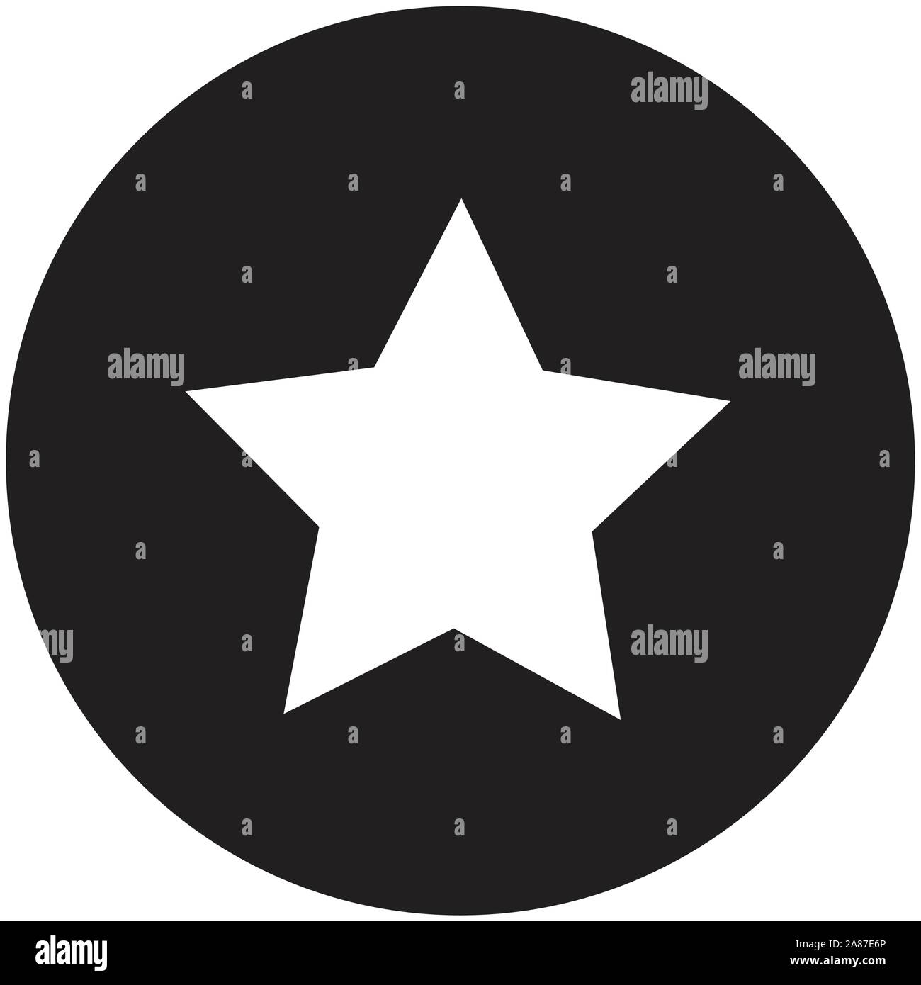 star icon on white background. star sign Stock Vector Image & Art - Alamy