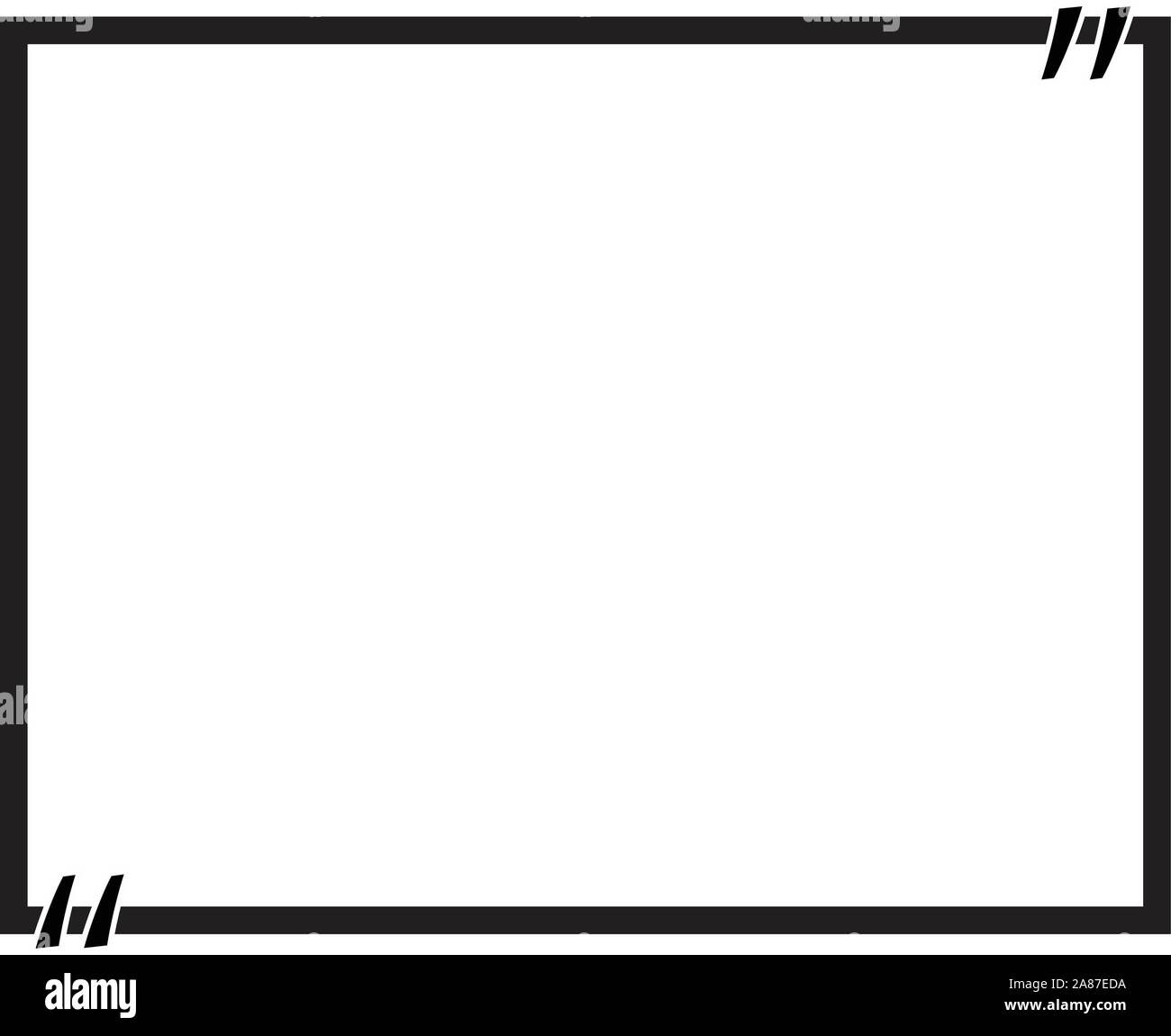 text quote symbol. quote text bubble. note, message and comment. square ...