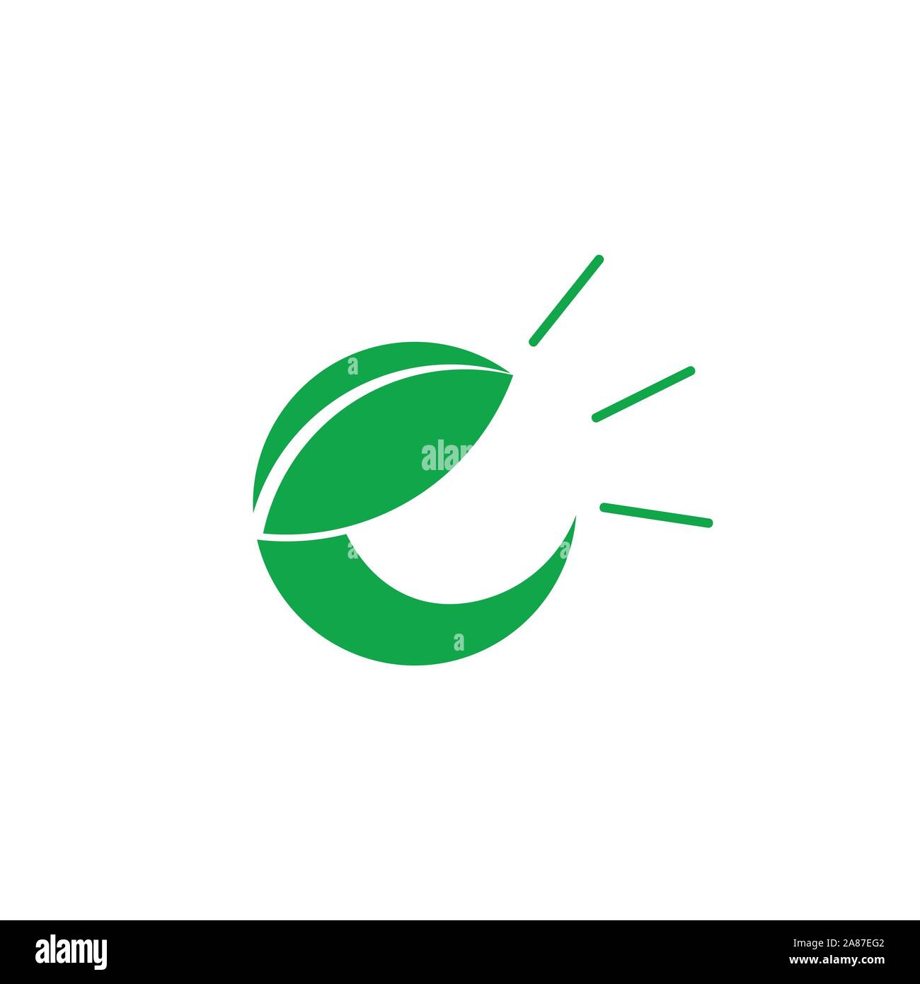 simple 3d flat curves design concept for logo and decoration Stock ...