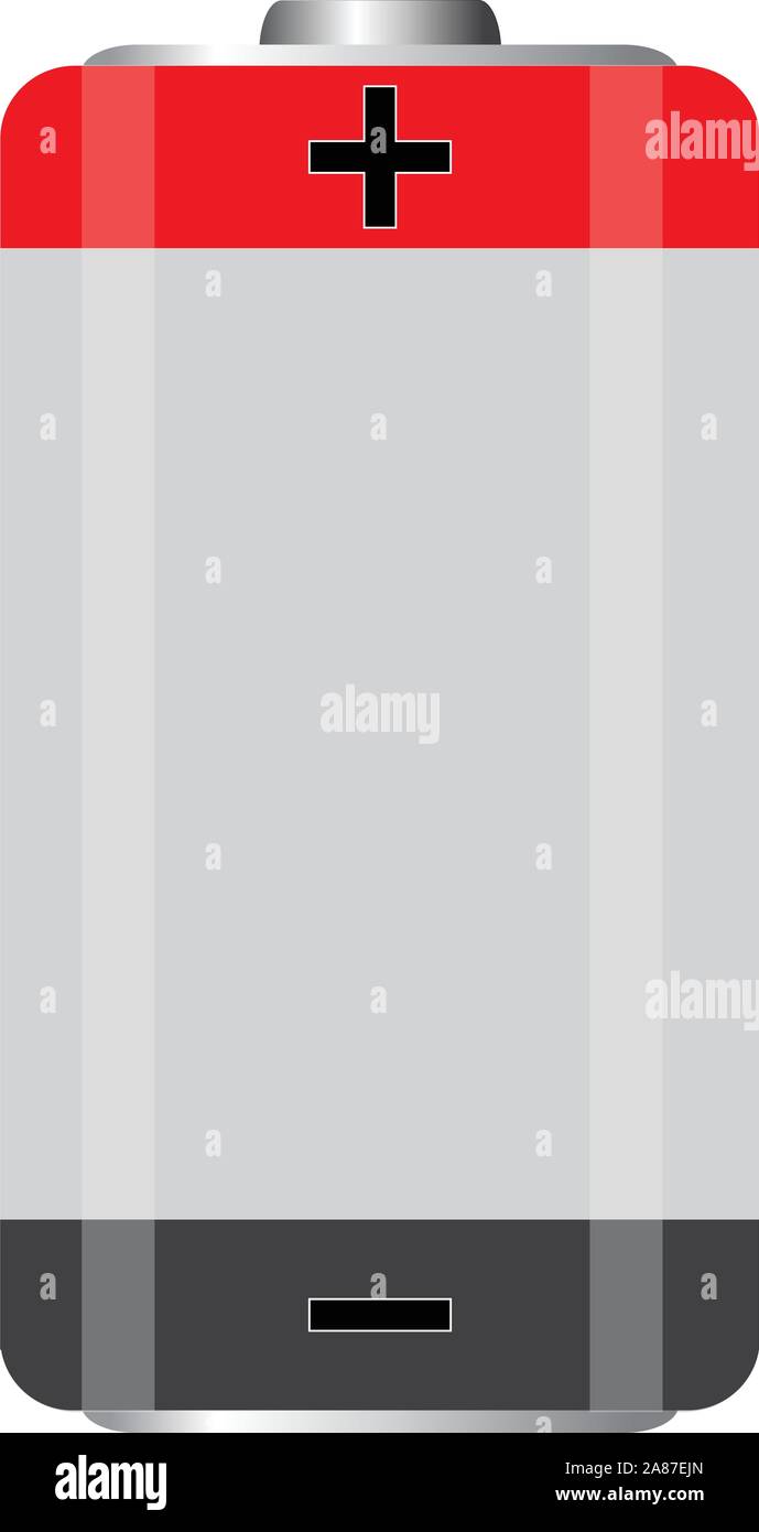 battery icon on white background. battery sign. flat style Stock Vector ...