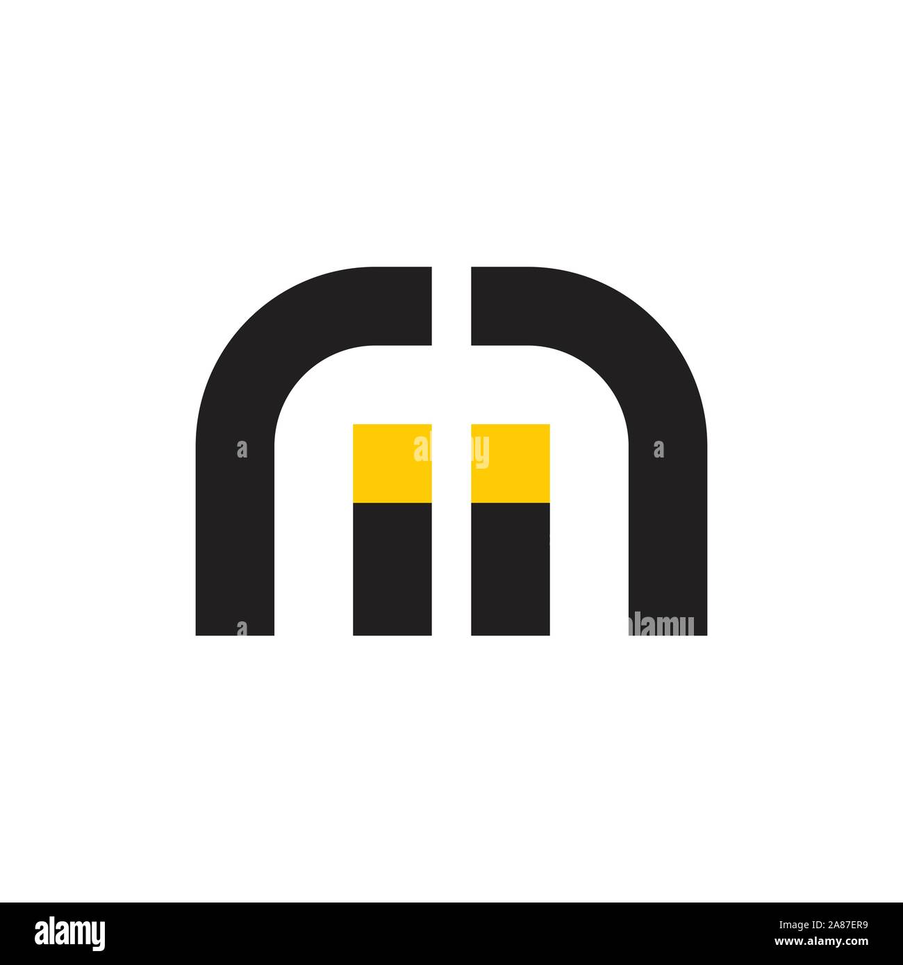 letter ri abstract geometric logo vector Stock Vector Image & Art - Alamy