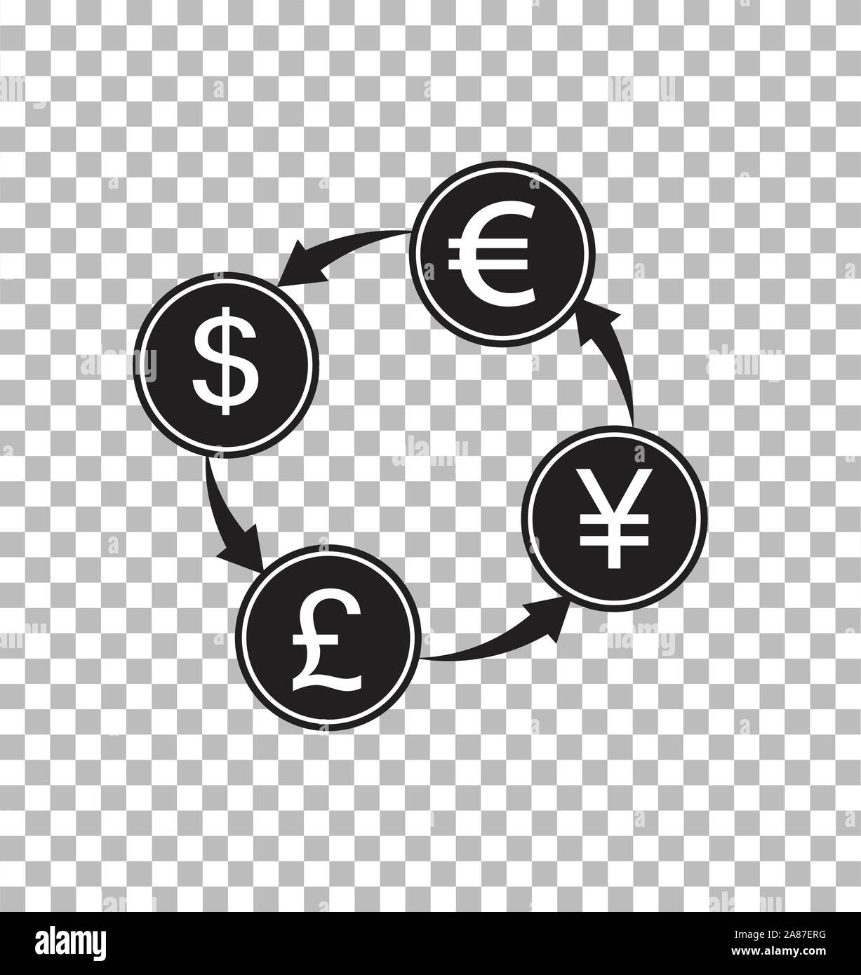 Money exchange transparent convert hi-res stock photography and images ...