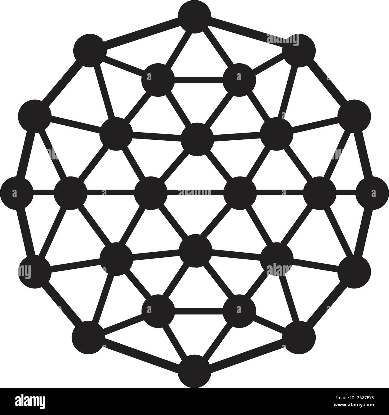 Qtum icon on white background. Qtum coin logo icon. crypto currency ...