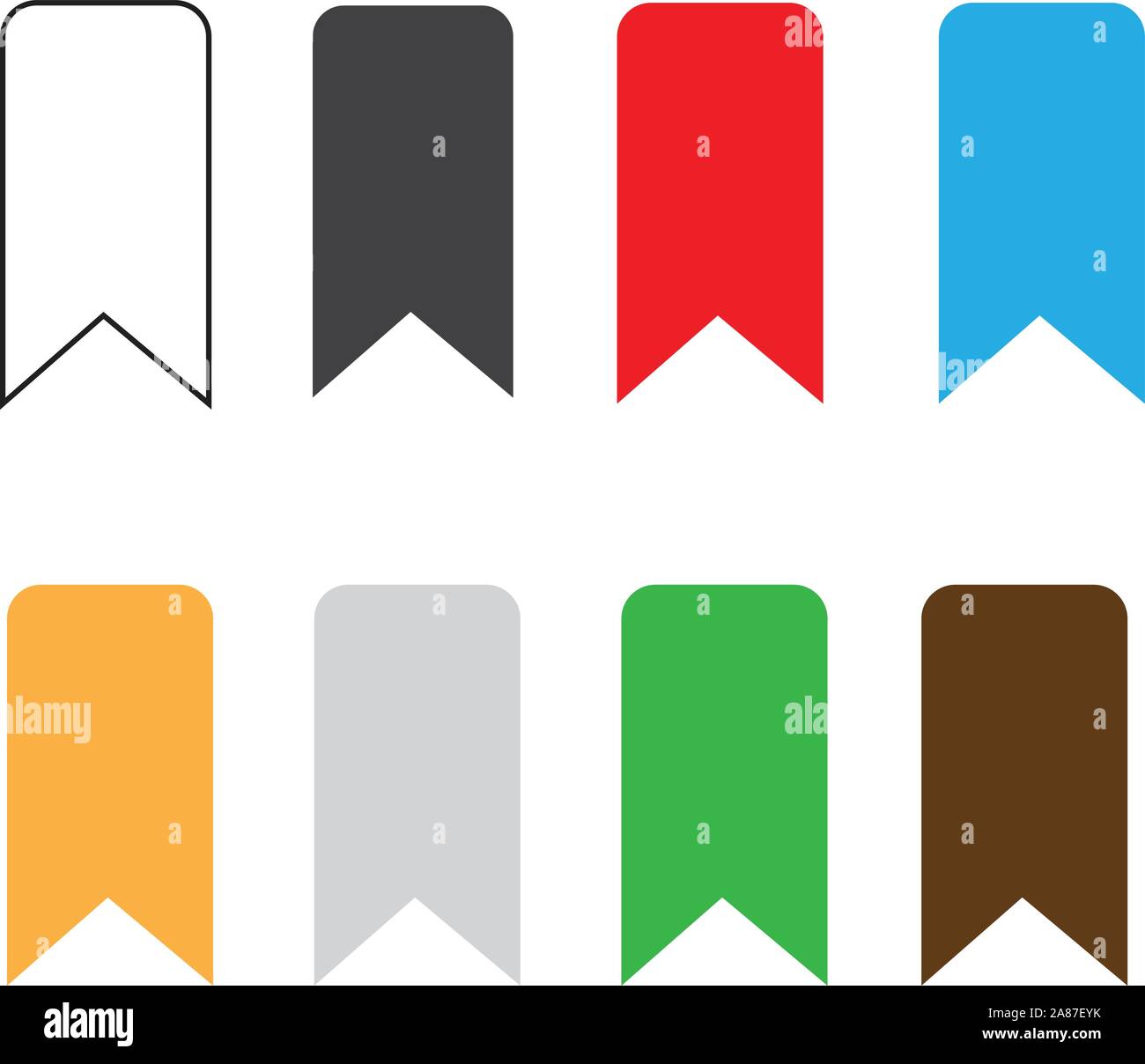 bookmark icon on white background. bookmark sign. flat style. bookmark ...