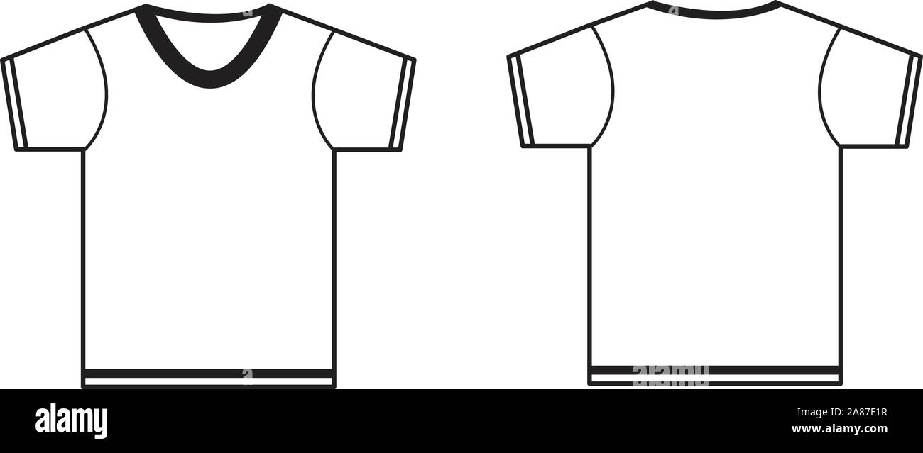 Tshirt icon on white background. blank tshirt symbol. realistic mpckup ...