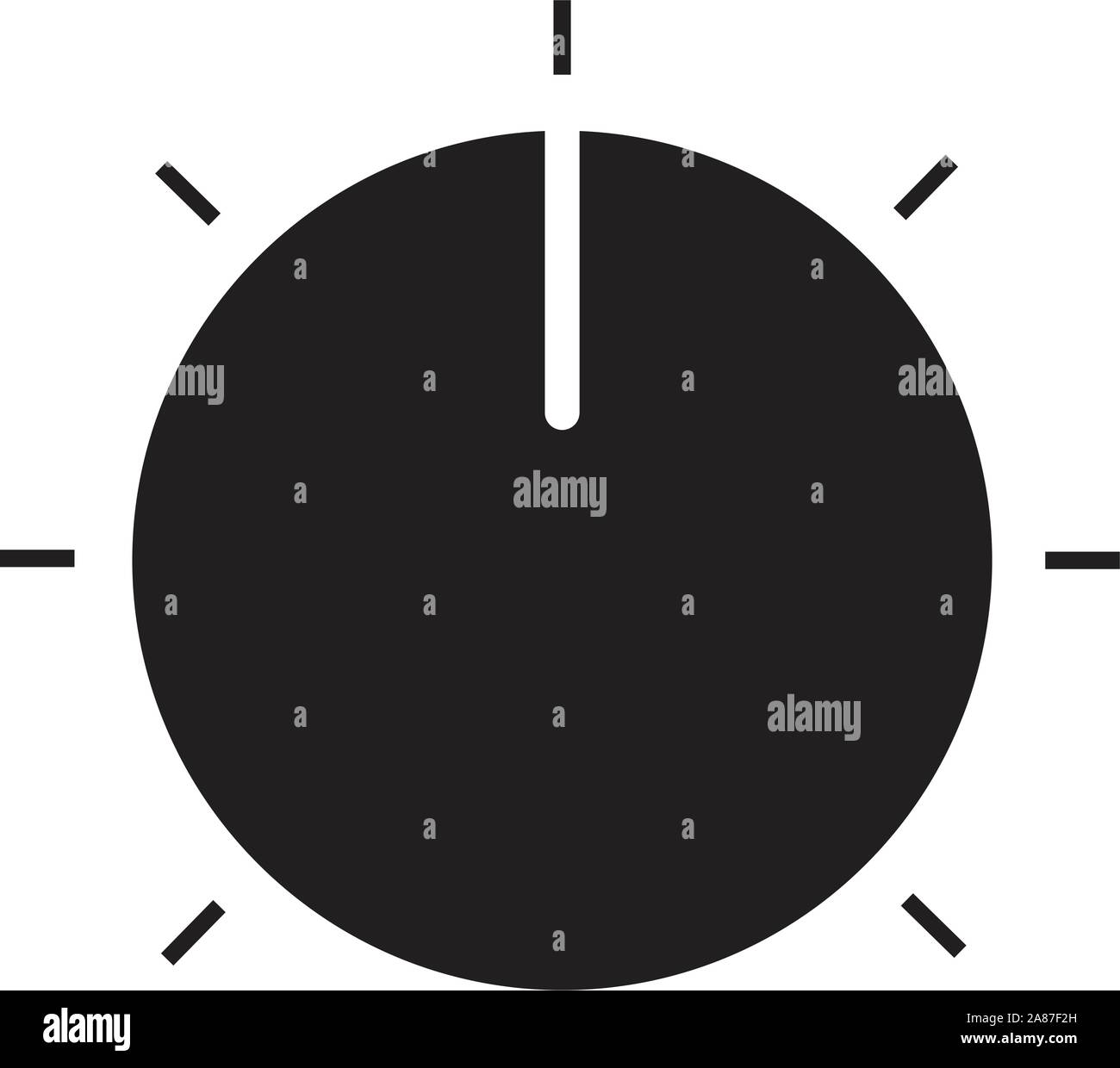 volume control icon on white background. volume control sign. flat ...