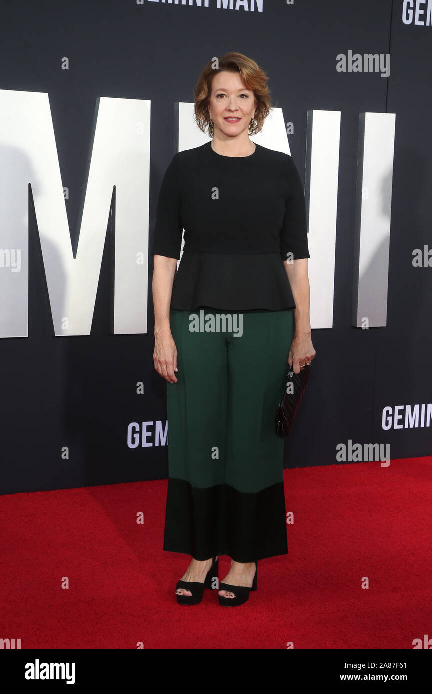 Paramount Pictures' Premiere Of "Gemini Man" Featuring: Linda Emond ...