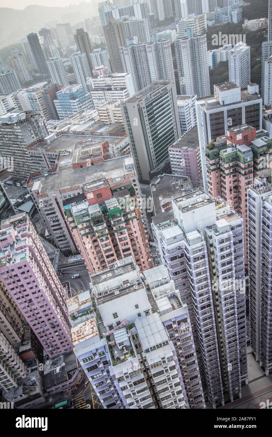 Hong Kong buildings Stock Photo - Alamy