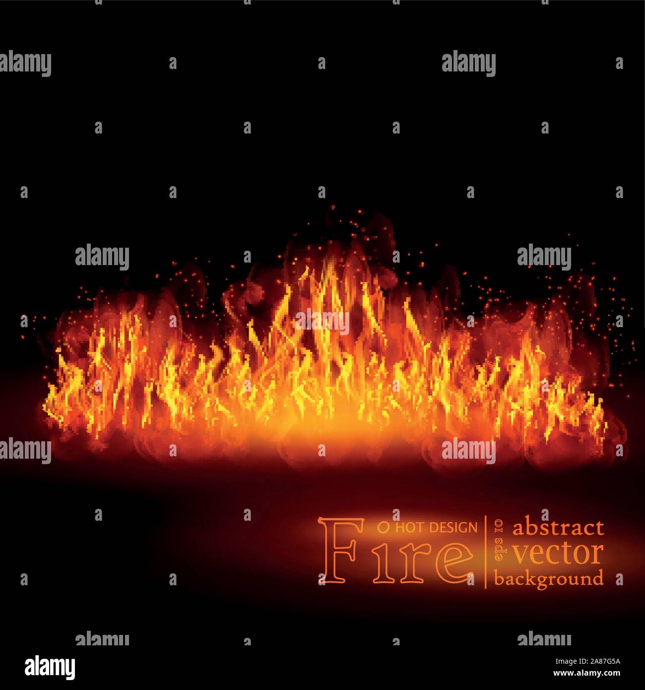 Fire effect hi-res stock photography and images - Alamy