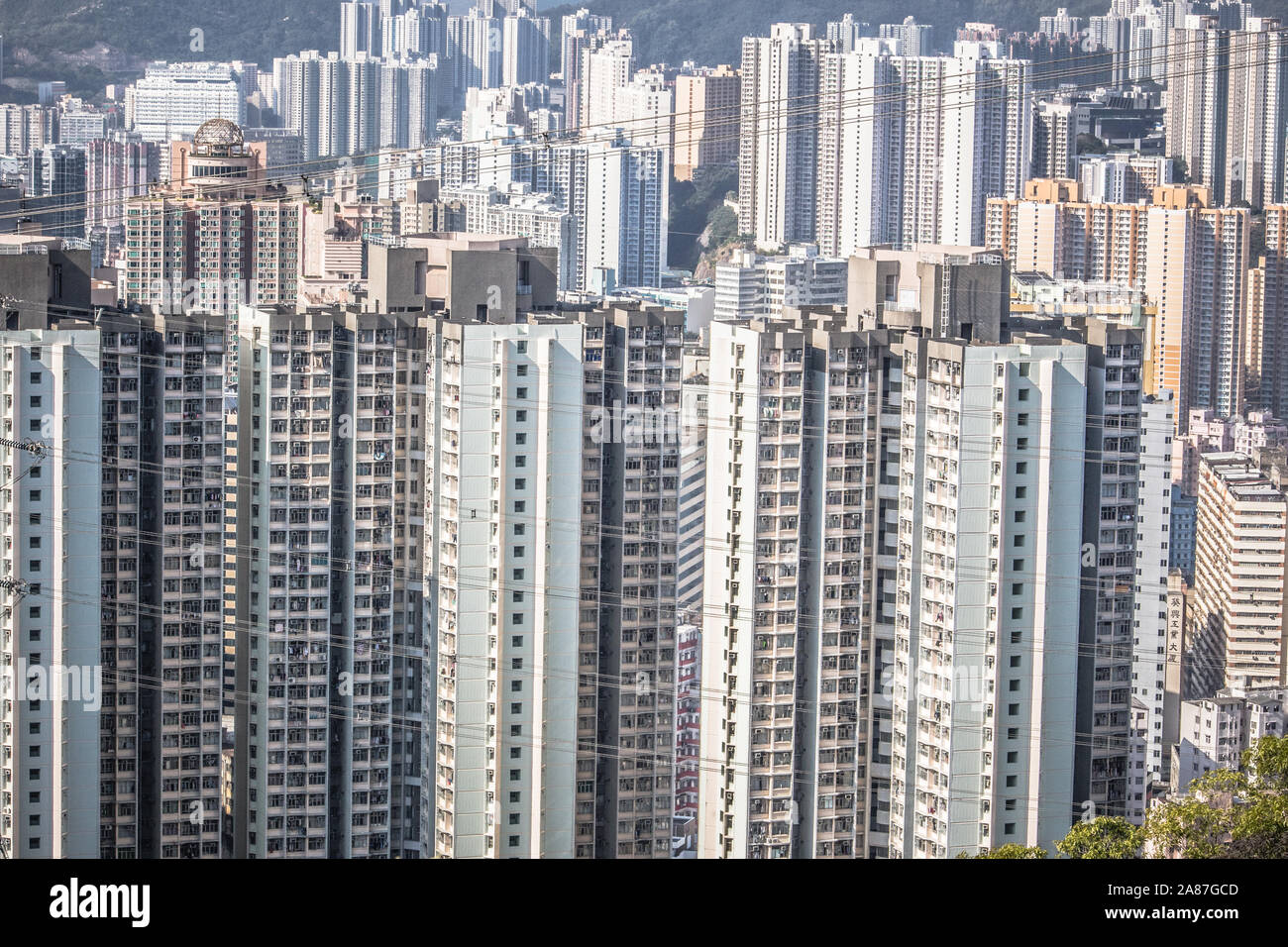 Hong Kong buildings Stock Photo - Alamy