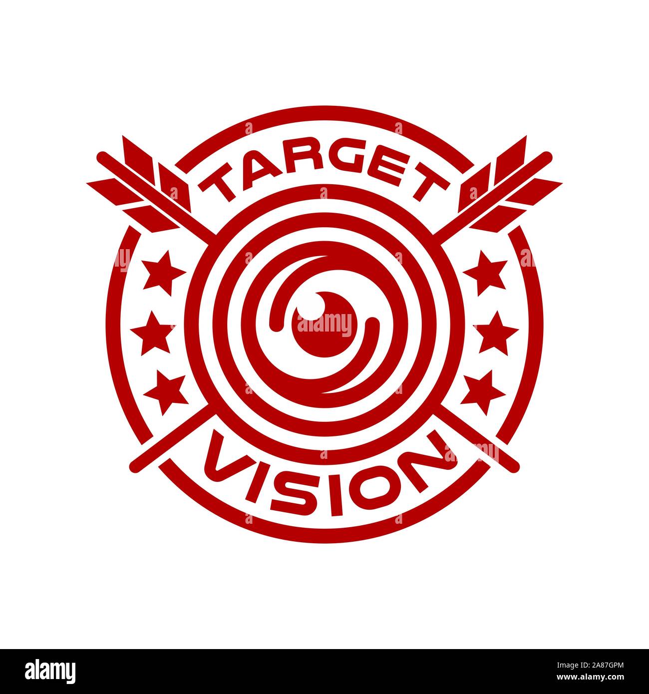 Modern target illustration Stock Vector Images - Alamy