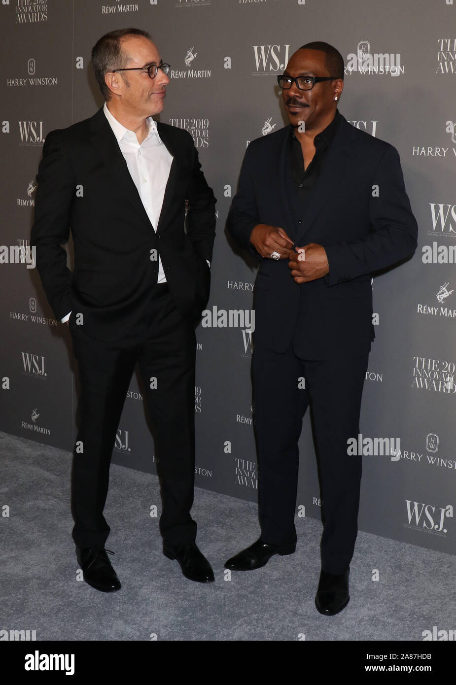 New York, NY, USA. 6th Nov, 2019. Jerry Seinfeld and Eddie Murphy at ...