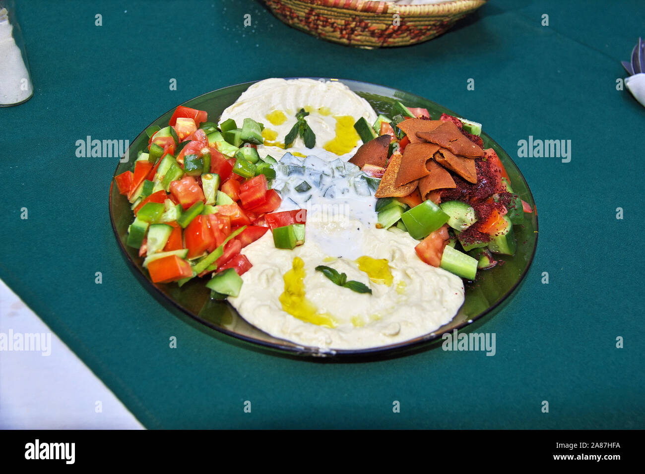 The traditional arab food, Yemen Stock Photo - Alamy