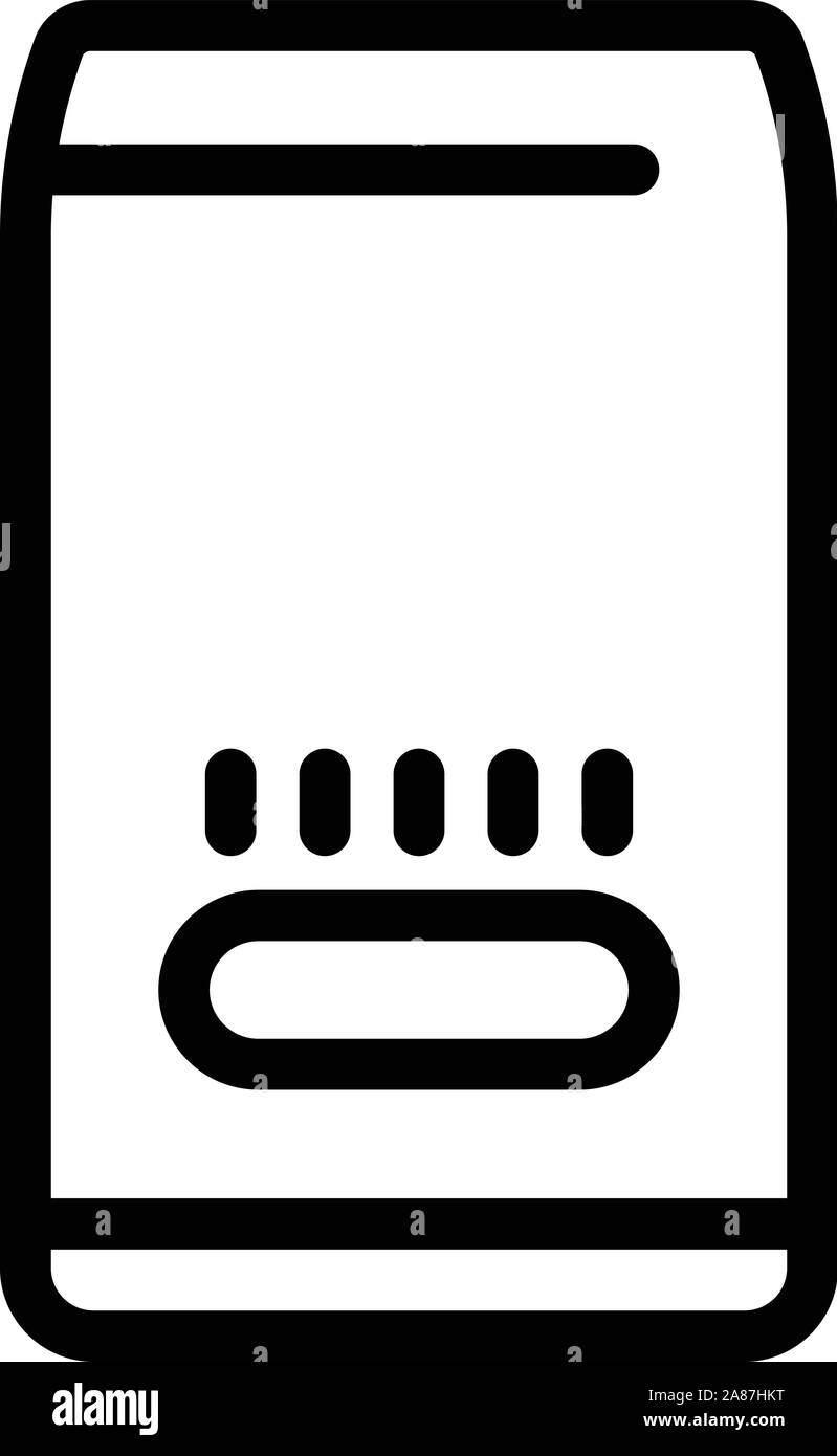 Gas heater icon, outline style Stock Vector Image & Art - Alamy