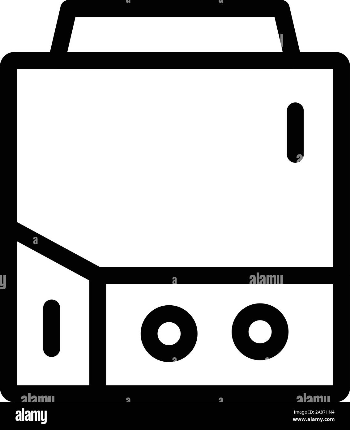 Square water tank Black and White Stock Photos & Images - Alamy