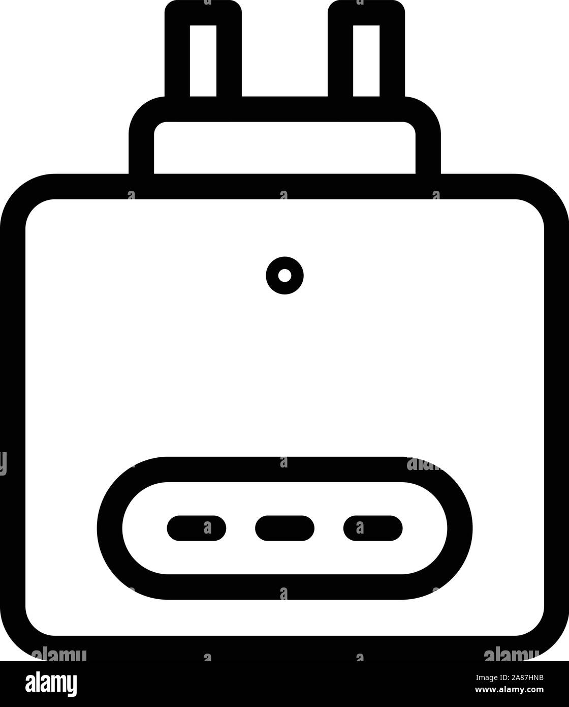Gas meter icon, outline style Stock Vector Image & Art - Alamy