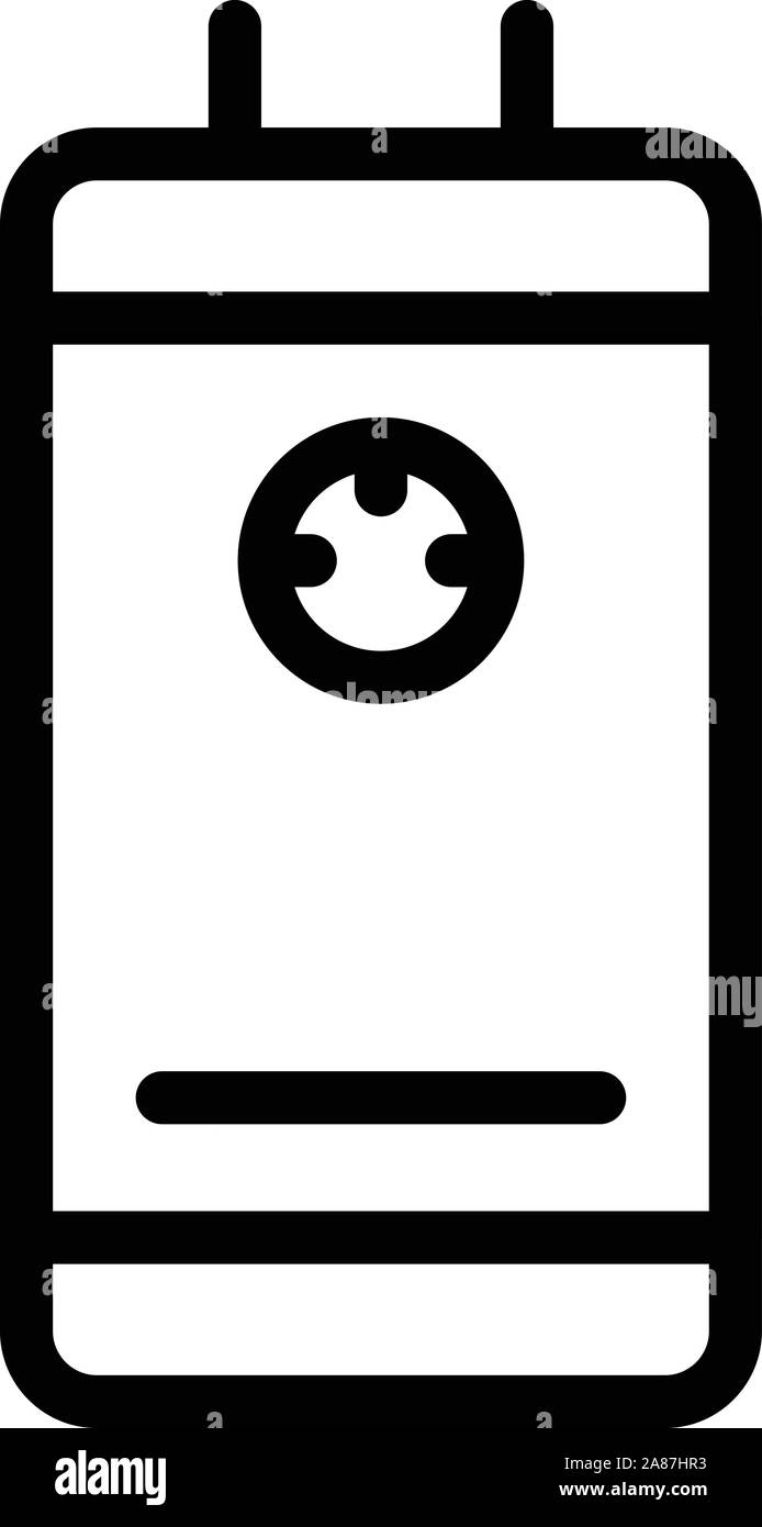 Home boiler icon, outline style Stock Vector Image & Art - Alamy