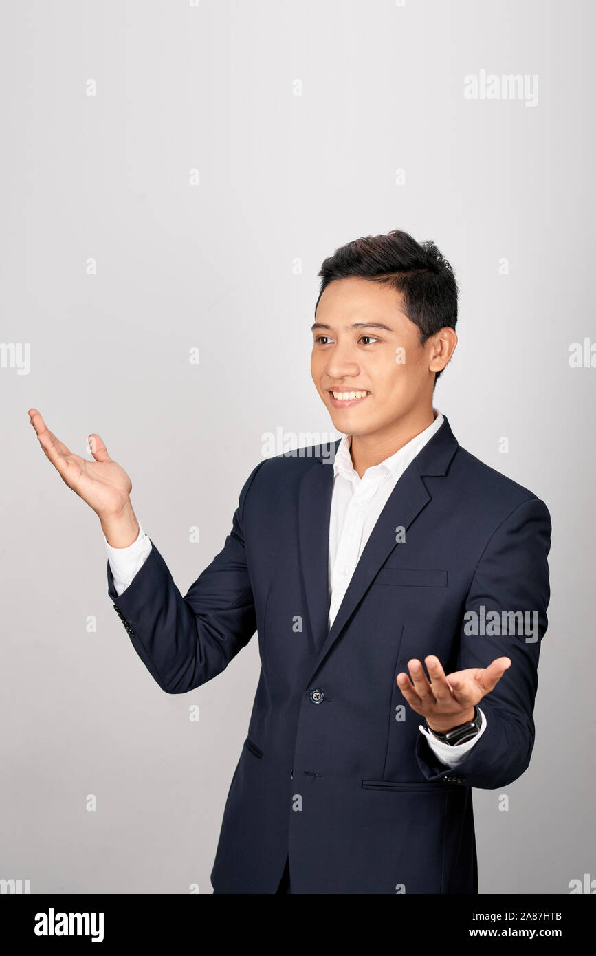 Guy Pointing Both Hands Meme