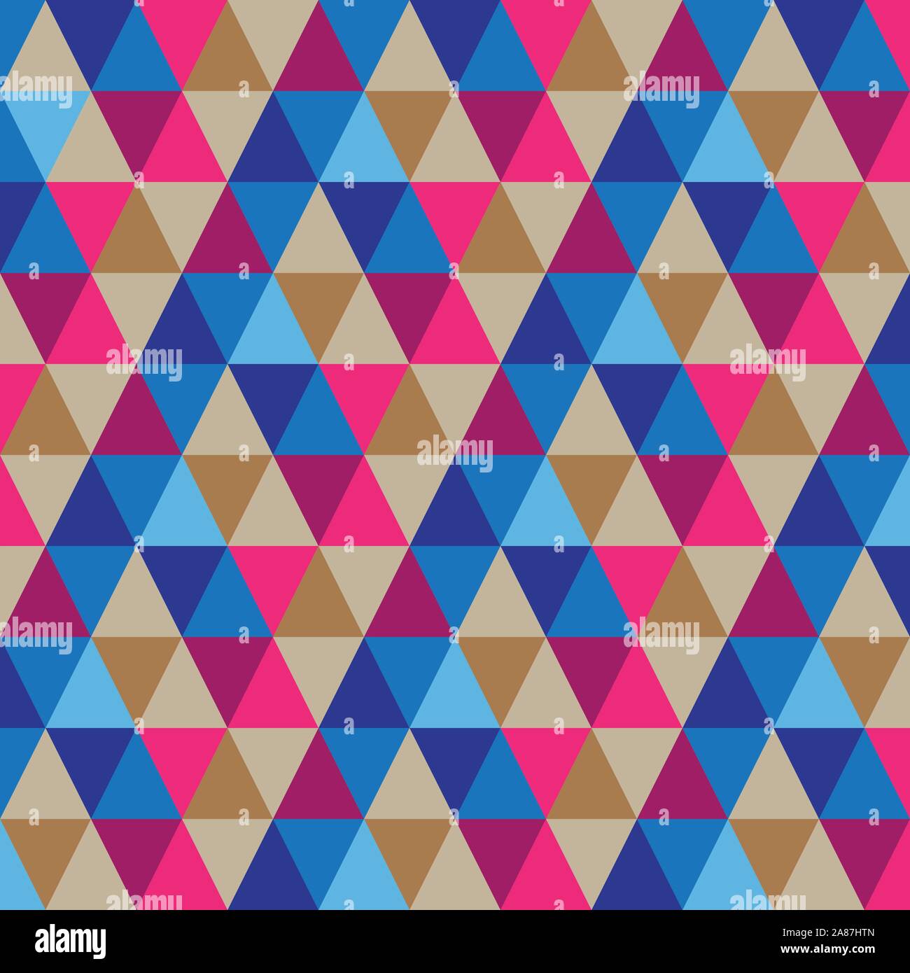 Seamless colorful triangle pattern background. Decorative abstract ...