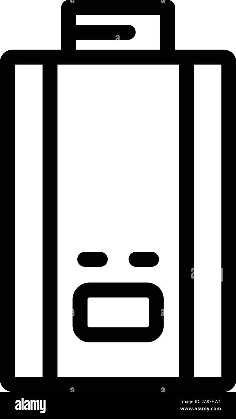 Gas boiler icon, outline style Stock Vector Image & Art - Alamy