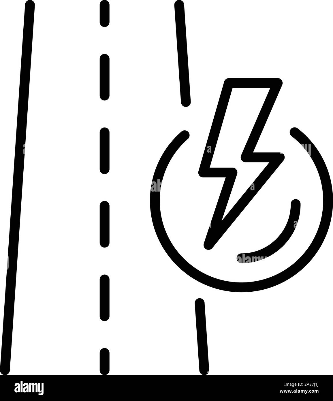 Lightning route Stock Vector Images - Alamy