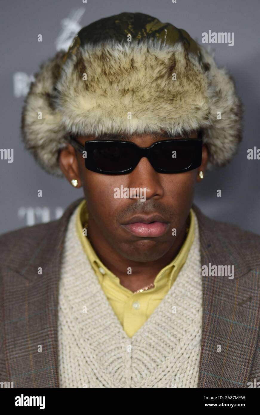 New York, NY, USA. 6th Nov, 2019. Tyler, the Creator at arrivals for ...