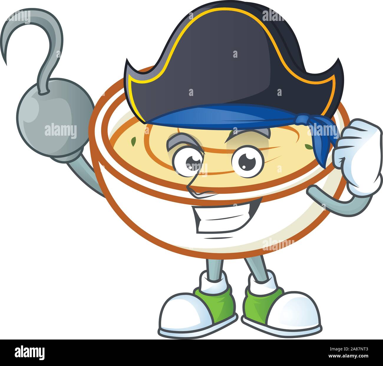 Cartoon Mashed Sweet Potatoes