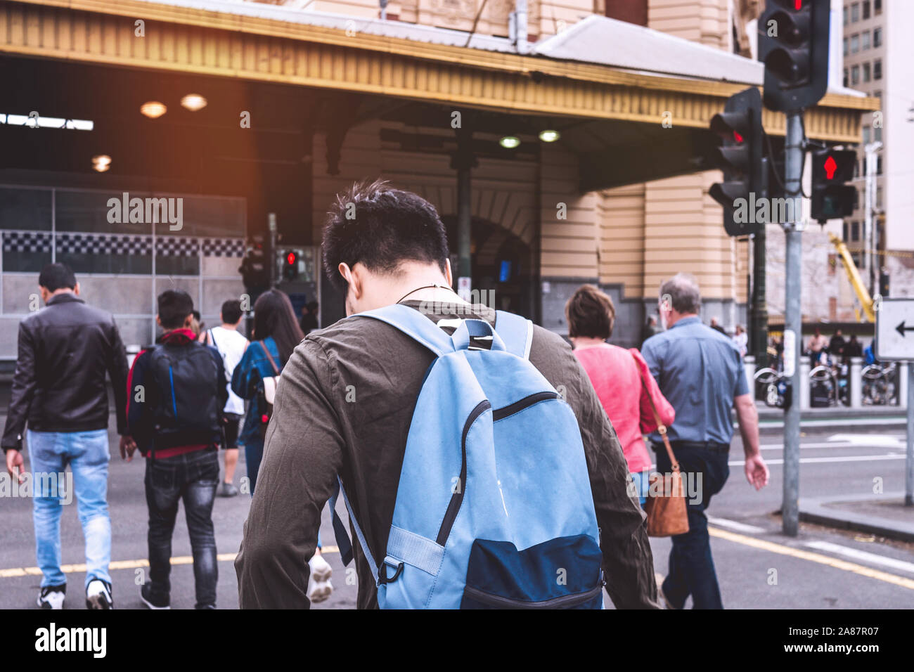 Asian tourist melbourne hi-res stock photography and images - Alamy