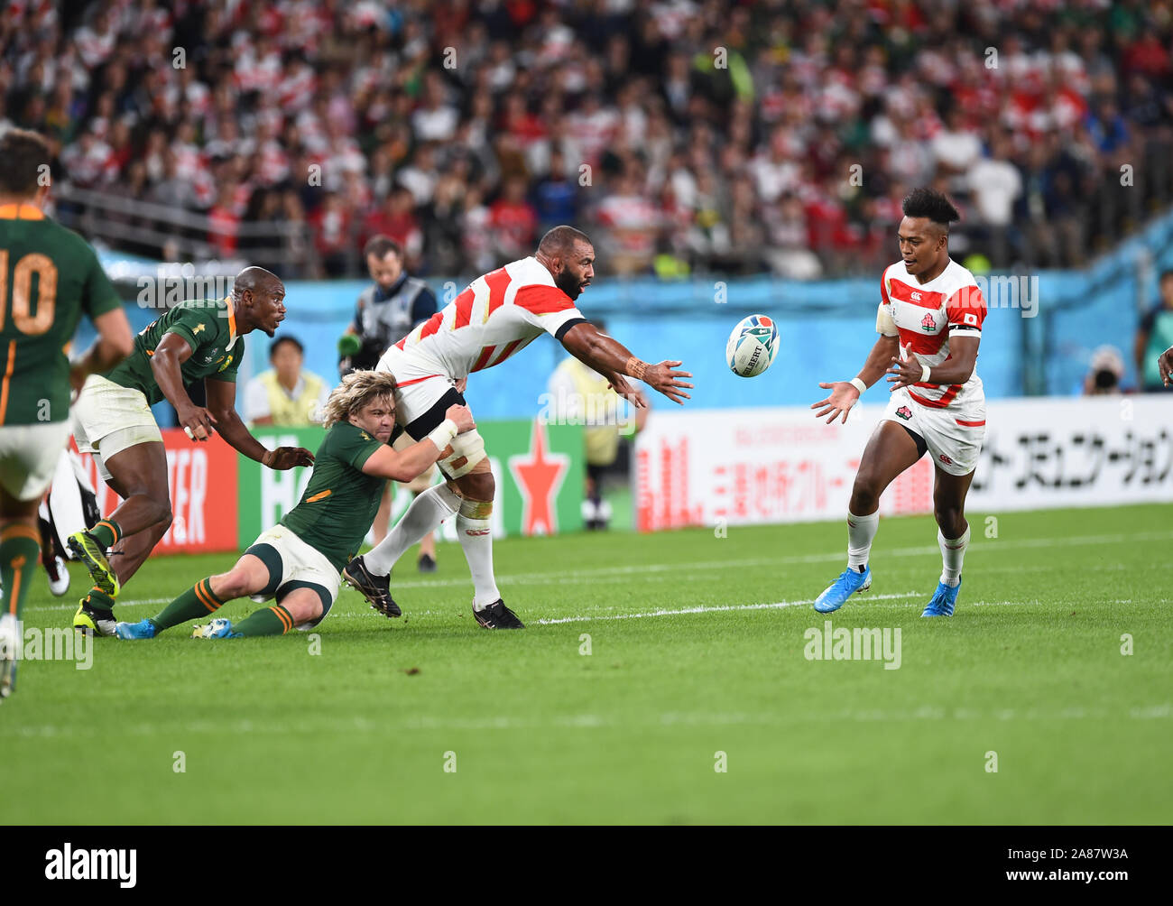 Michael Leitch of Japan during the 2019 Rugby World Cup Quarter-final ...