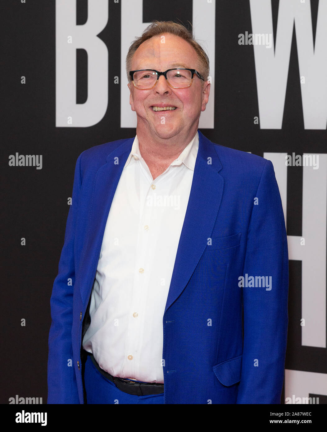 New York, NY - November 6, 2019: Edward Hibbert attends The Good Liar ...