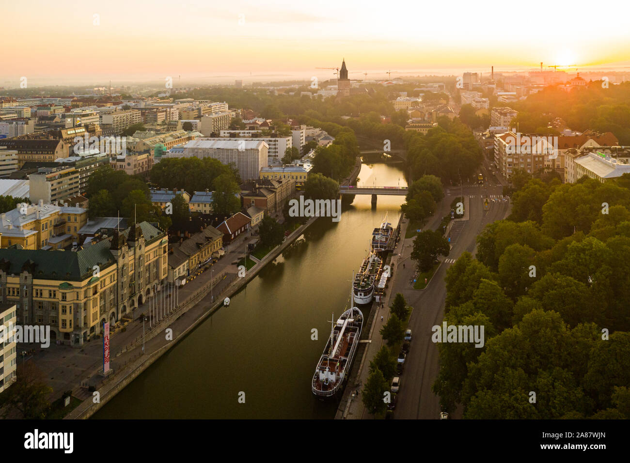 Aura Bridge High Resolution Stock Photography and Images - Alamy