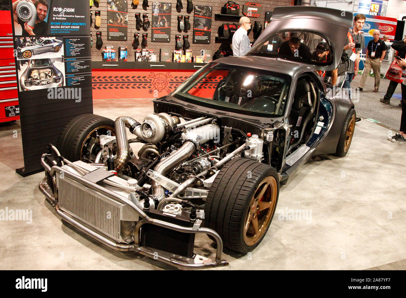 Las Vegas, United States. 06th Nov, 2019. A view of Youtuber Rob Dahm's ...