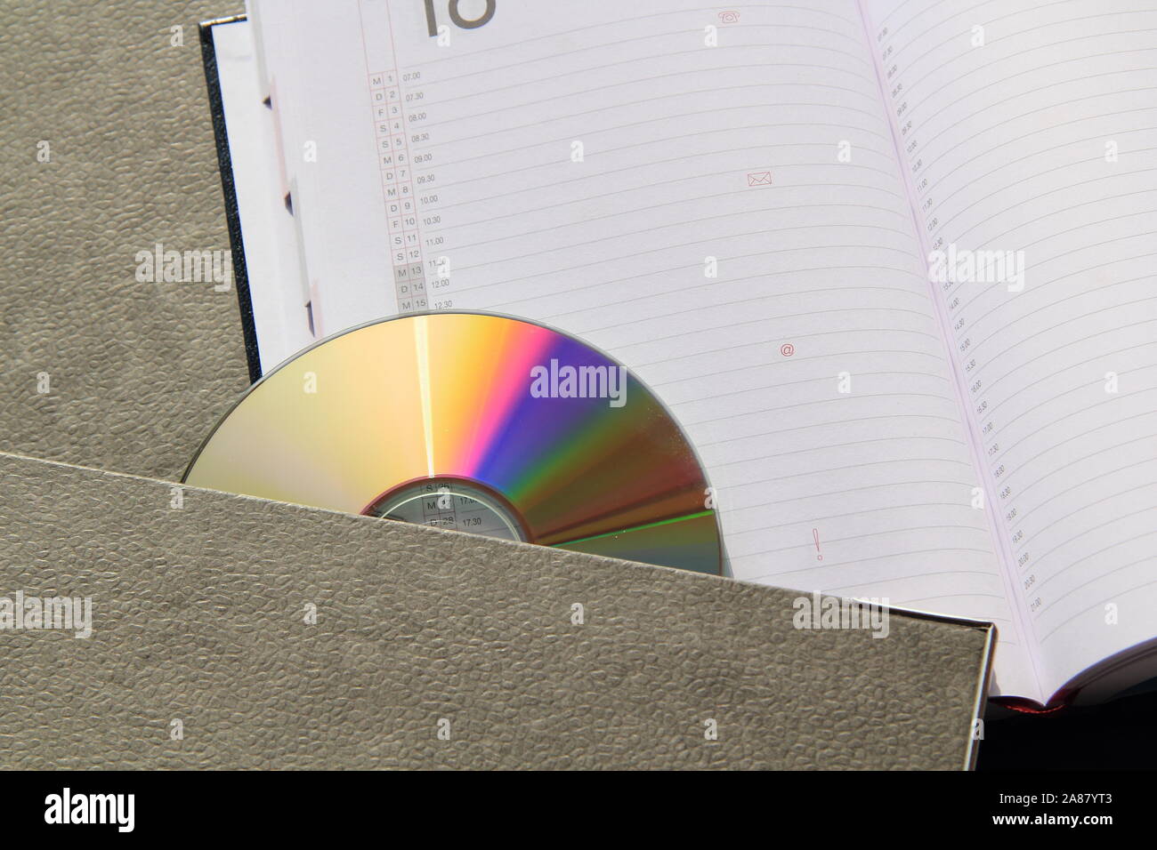 Closeup blue folders documents in hi-res stock photography and images ...