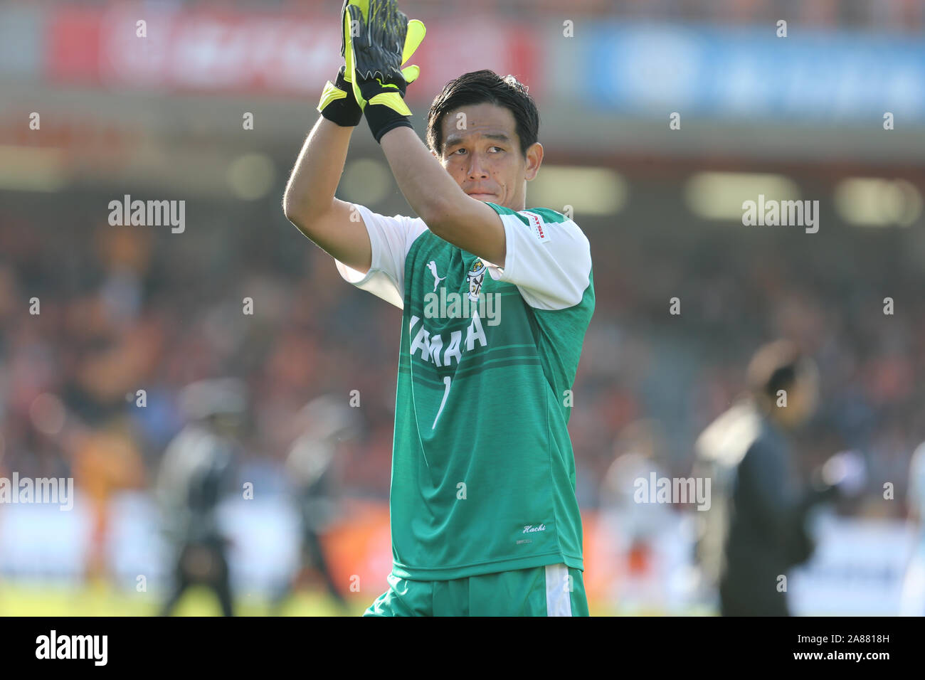 IAI Stadium Nihondaira, Shizuoka, Japan. 2nd Nov, 2019. Naoki Hatta ...