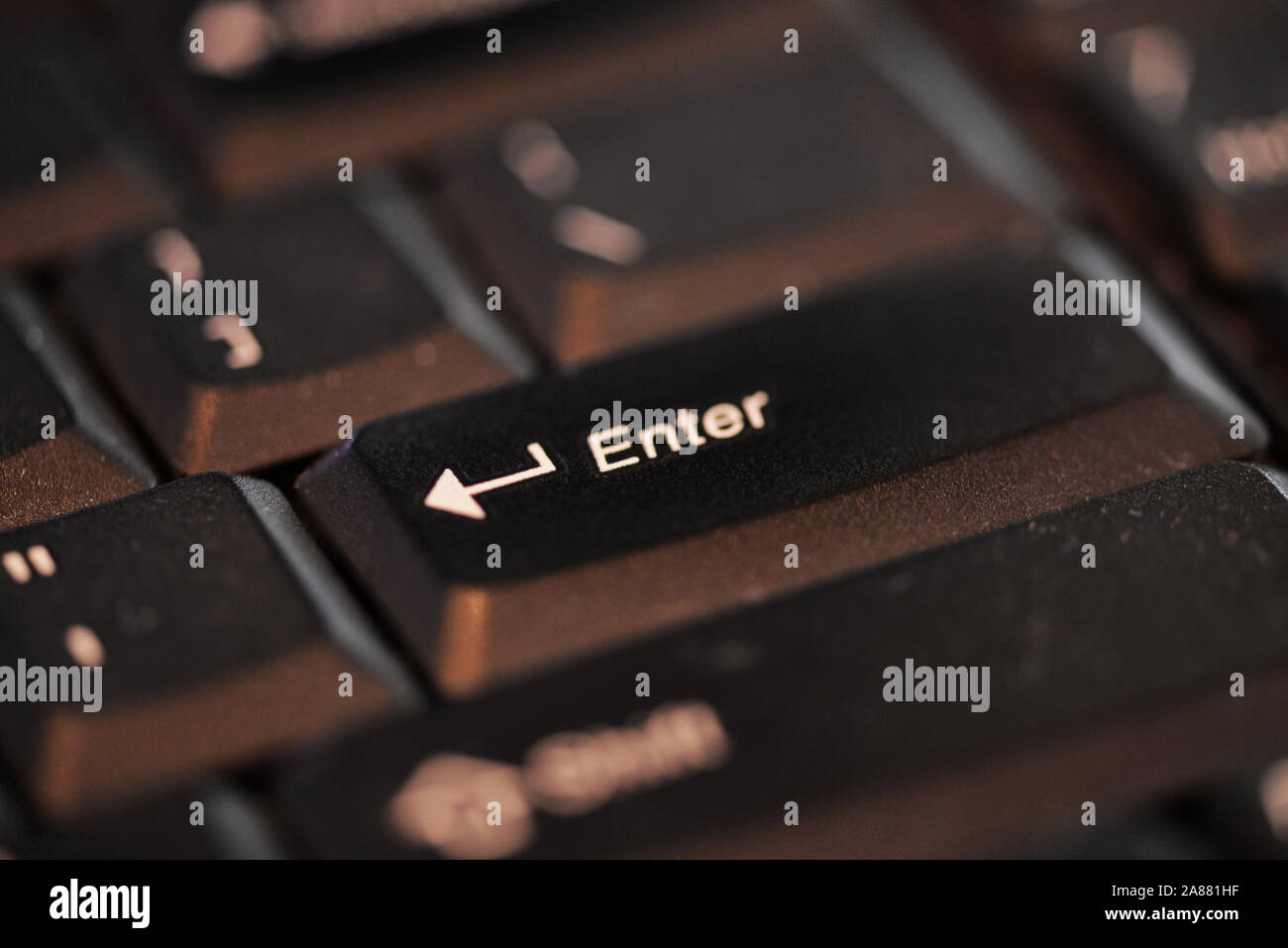 Laptop Enter Button High Resolution Stock Photography and Images - Alamy