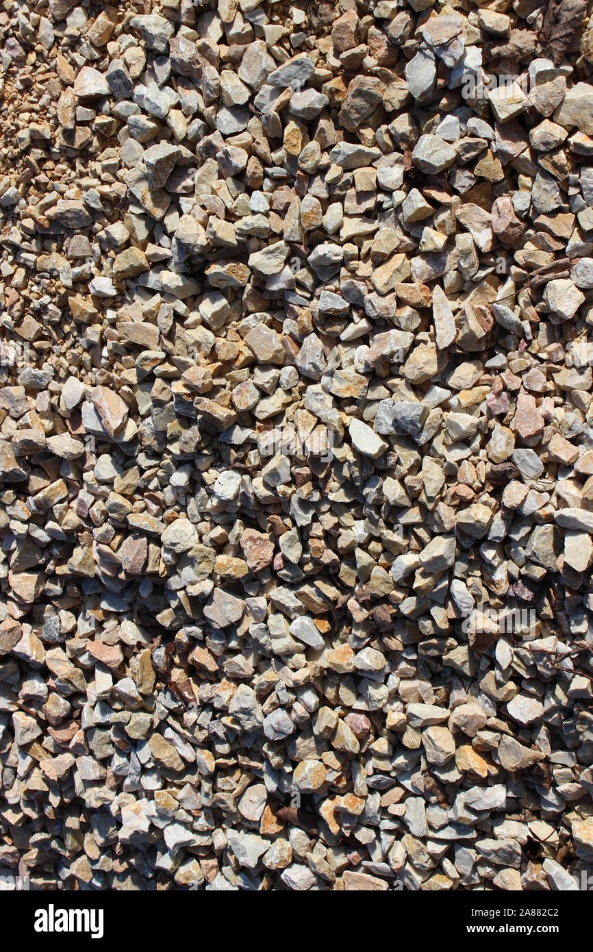 Ballast of broken stone hi-res stock photography and images - Alamy