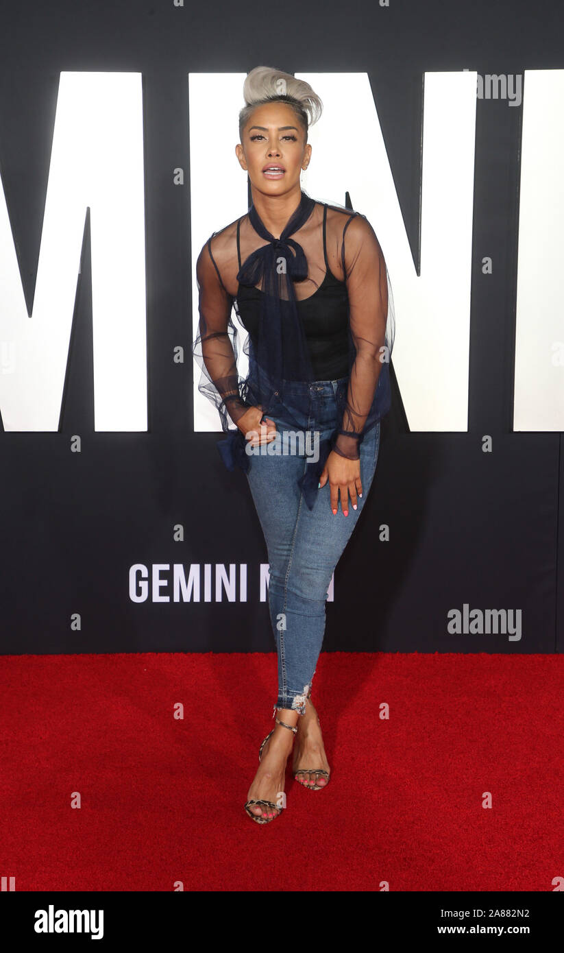 Paramount Pictures' Premiere Of "Gemini Man" Featuring: Sibley Scoles ...