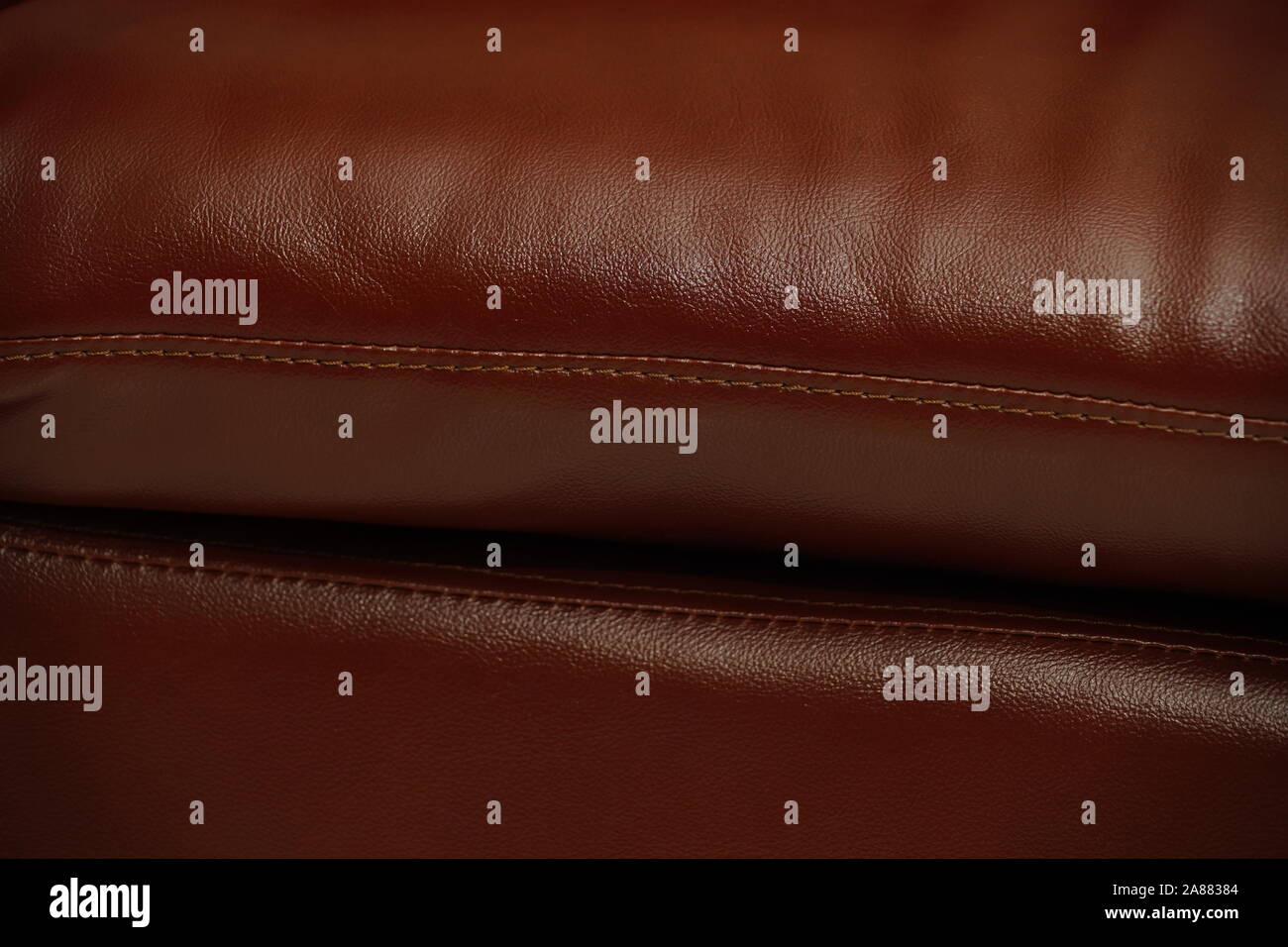 Brown leather close up detail hi-res stock photography and images - Alamy