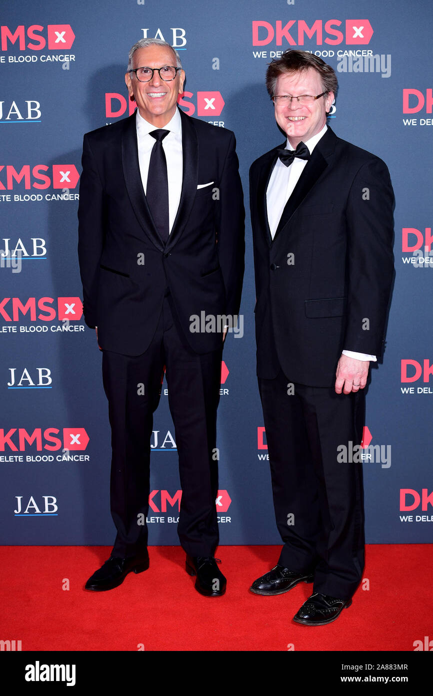 John Spinnato (left) and Jonathan Pearce during the annual DKMS Big ...