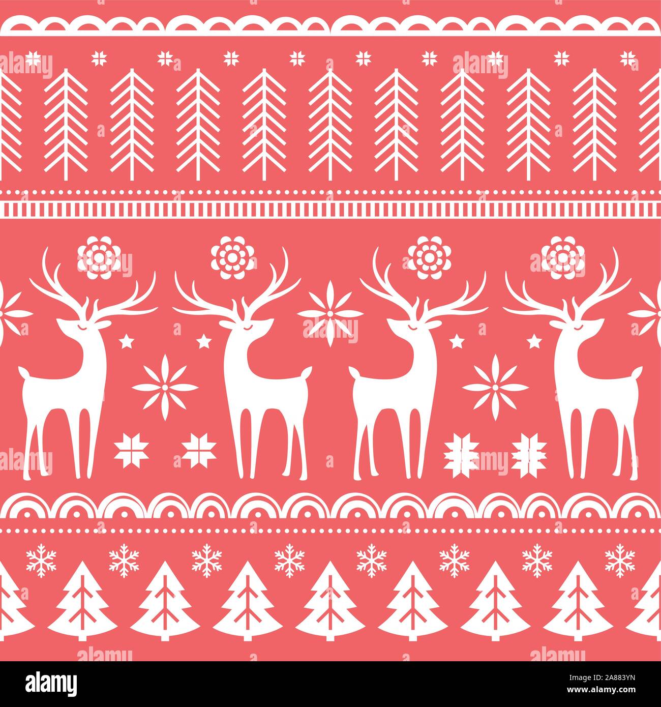 Scandinavian snowflakes Stock Vector Images - Alamy