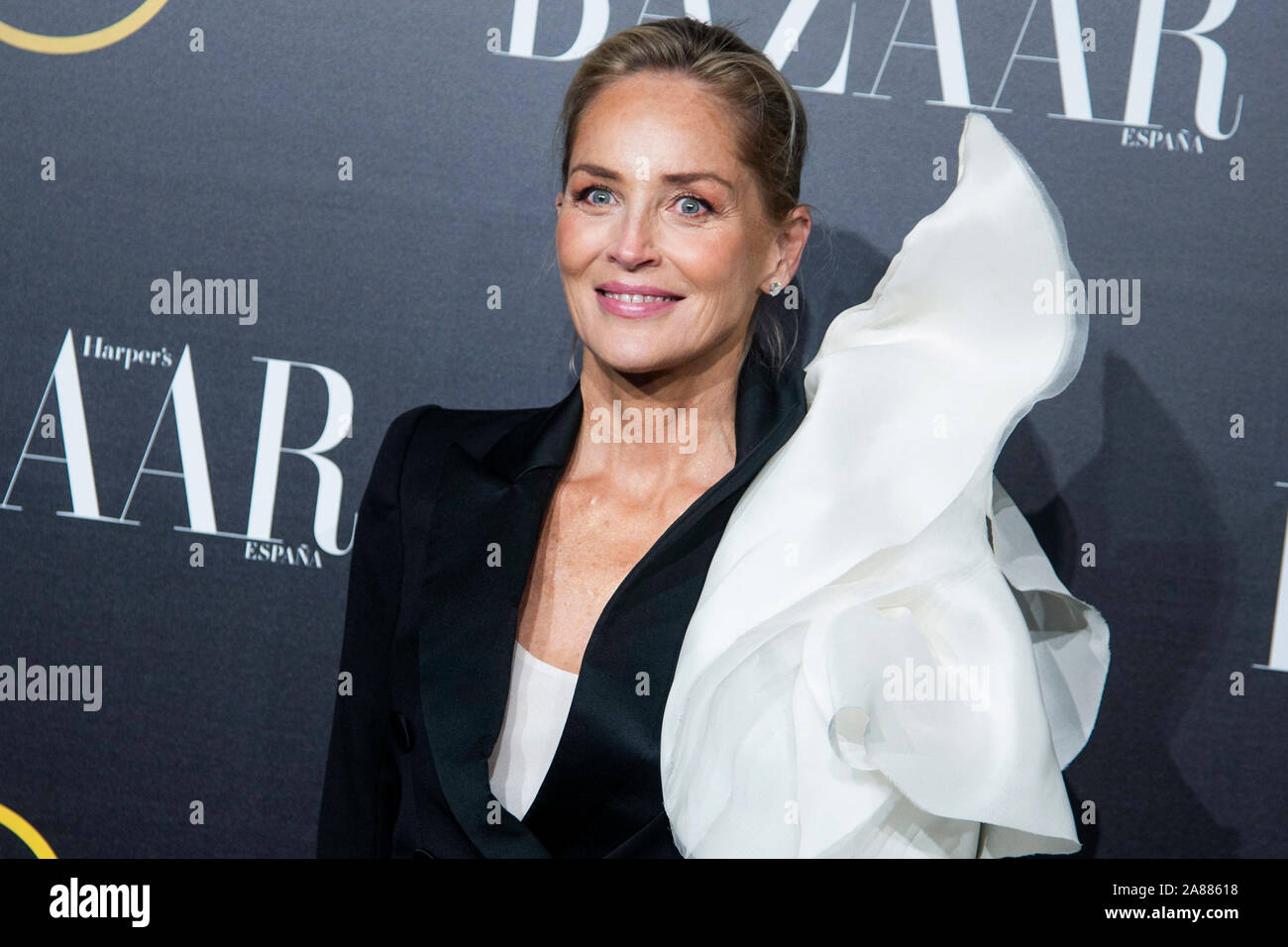 Sharon Stone at the Harper's Bazaar Awards at the Palacio de Santona ...