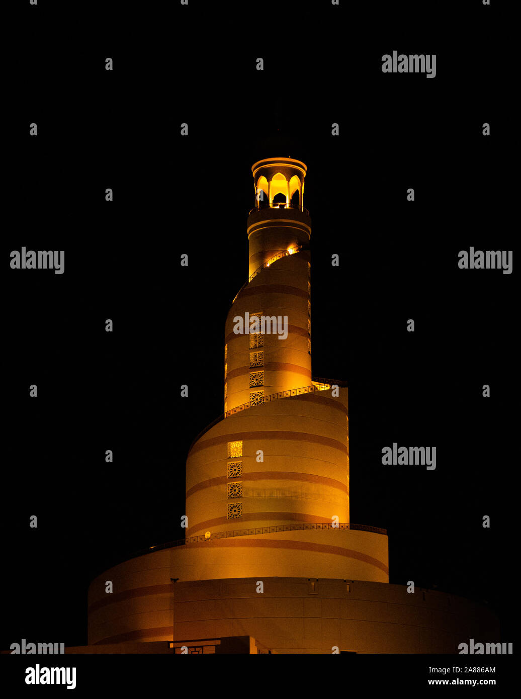 DOHA, QATAR - MAY 24 Fanar Qatar Islamic Cultural Center on May 24 ...