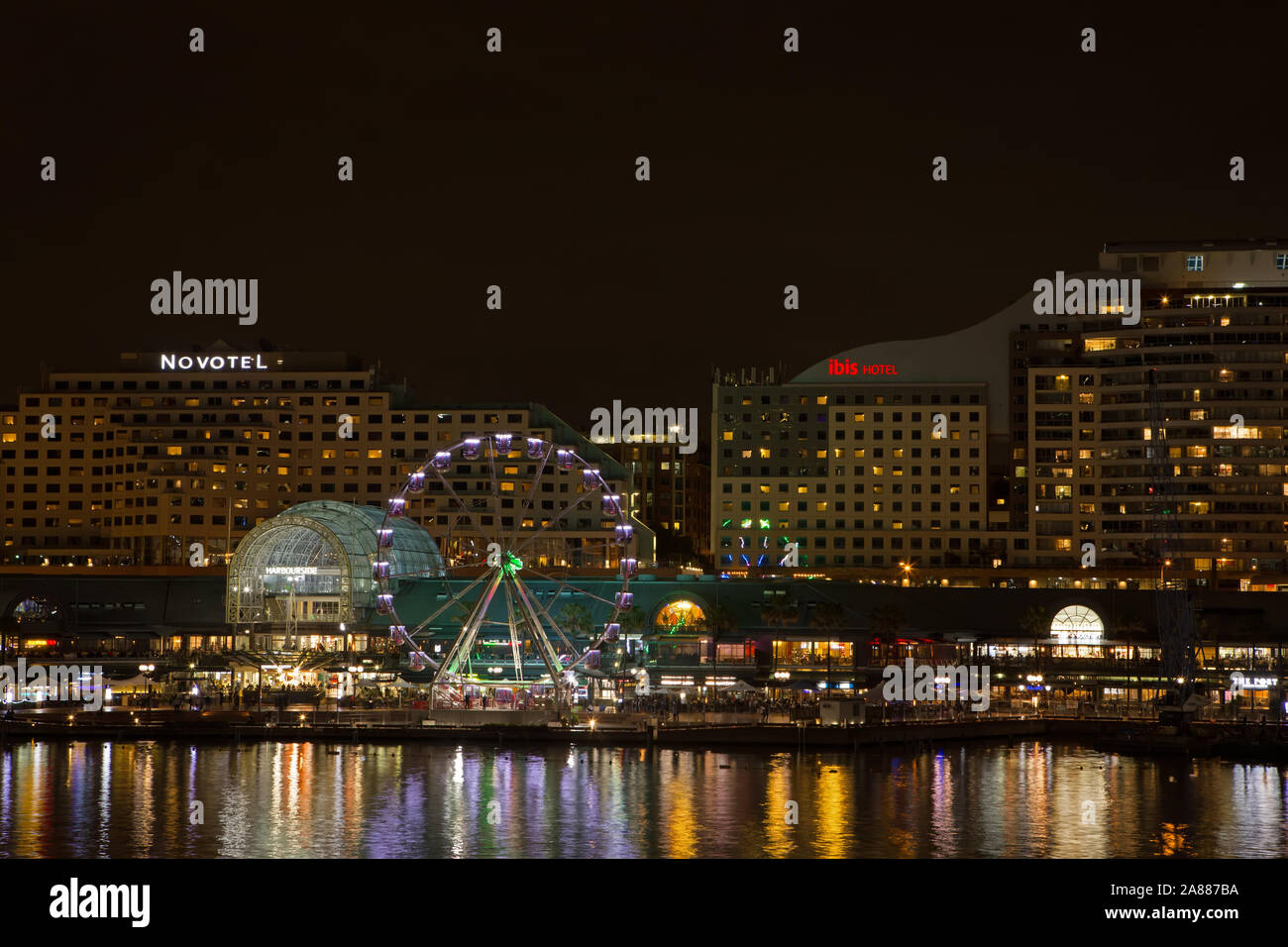 Darling harbour ferris wheel hi-res stock photography and images - Alamy