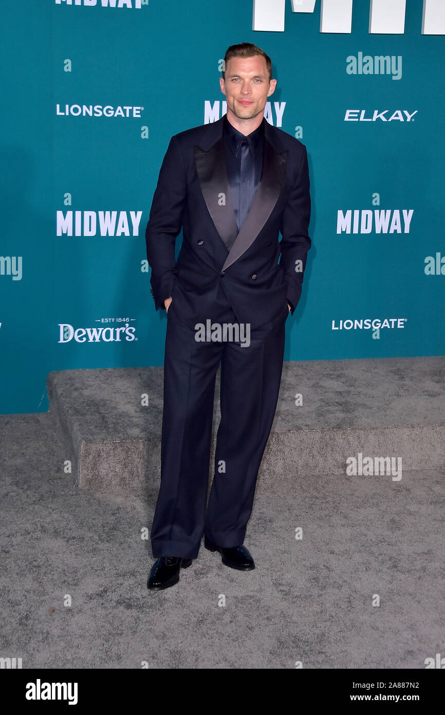 Los Angeles, USA. 05th Nov, 2019. Ed Skrein at the world premiere of ...