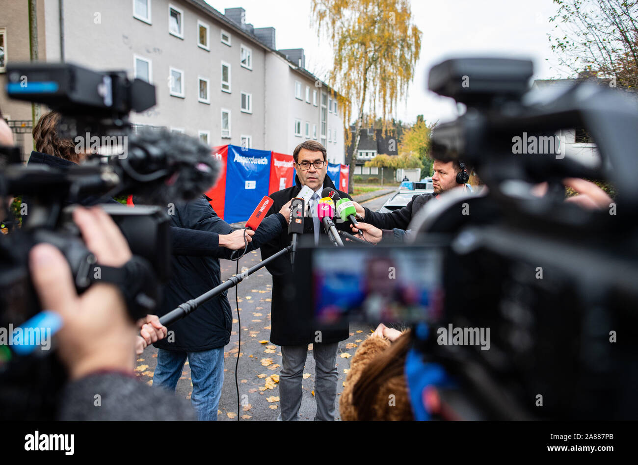 Detmold, Germany. 07th Nov, 2019. Christopher Imig, spokesman for the ...